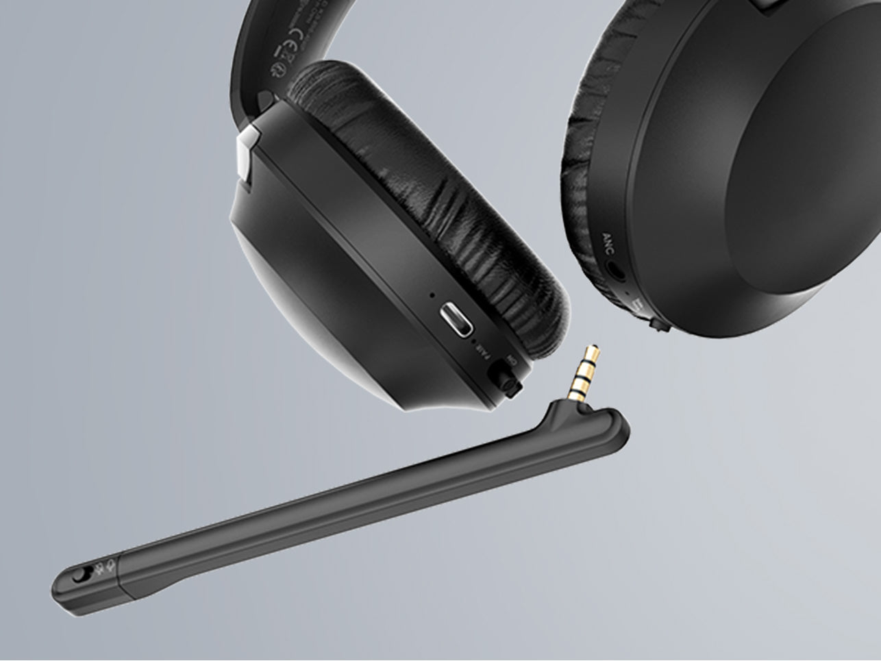 Noise Cancelling Headphones with Mic | Avantalk Aria 3